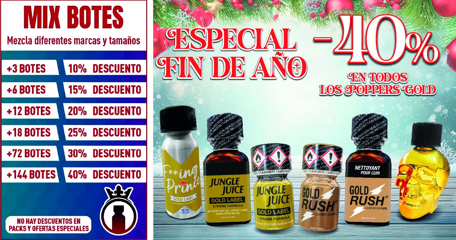 Poppers España - Comprar Botes de Popper Online